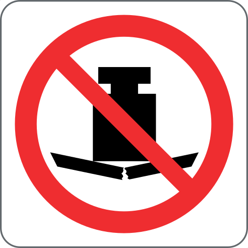 Do Not Put Weights Sign | Weight Limit Safety Signs | StoreForSigns ...